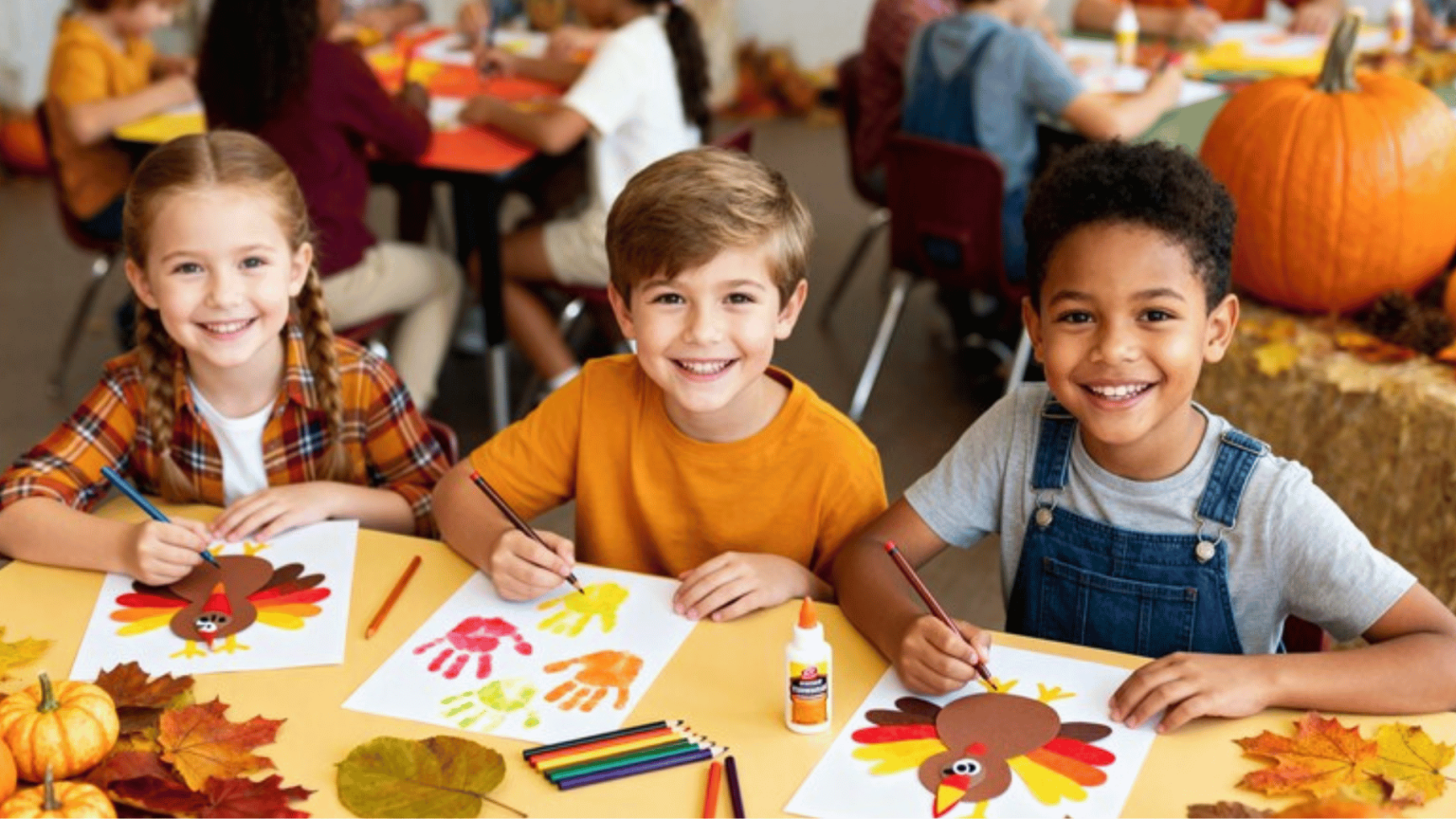 27 Thanksgiving Crafts Preschool Kids Will Love - Freddy The Frogcaster