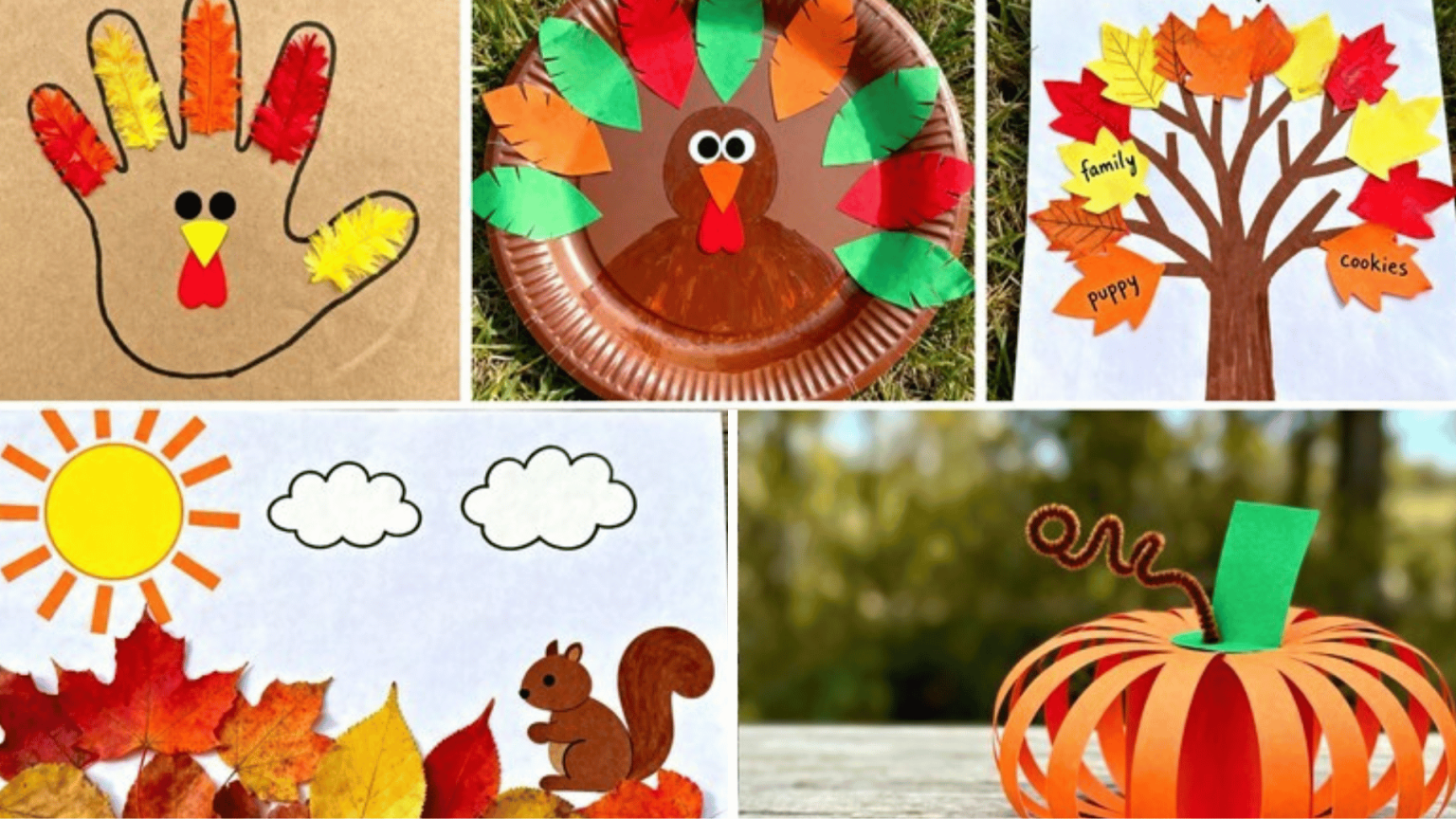27 Thanksgiving Crafts Preschool Kids Will Love - Freddy The Frogcaster